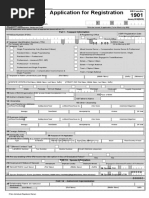 BIR Form 1903: Taxpayer Registration Guide | PDF | Taxes | Taxpayer