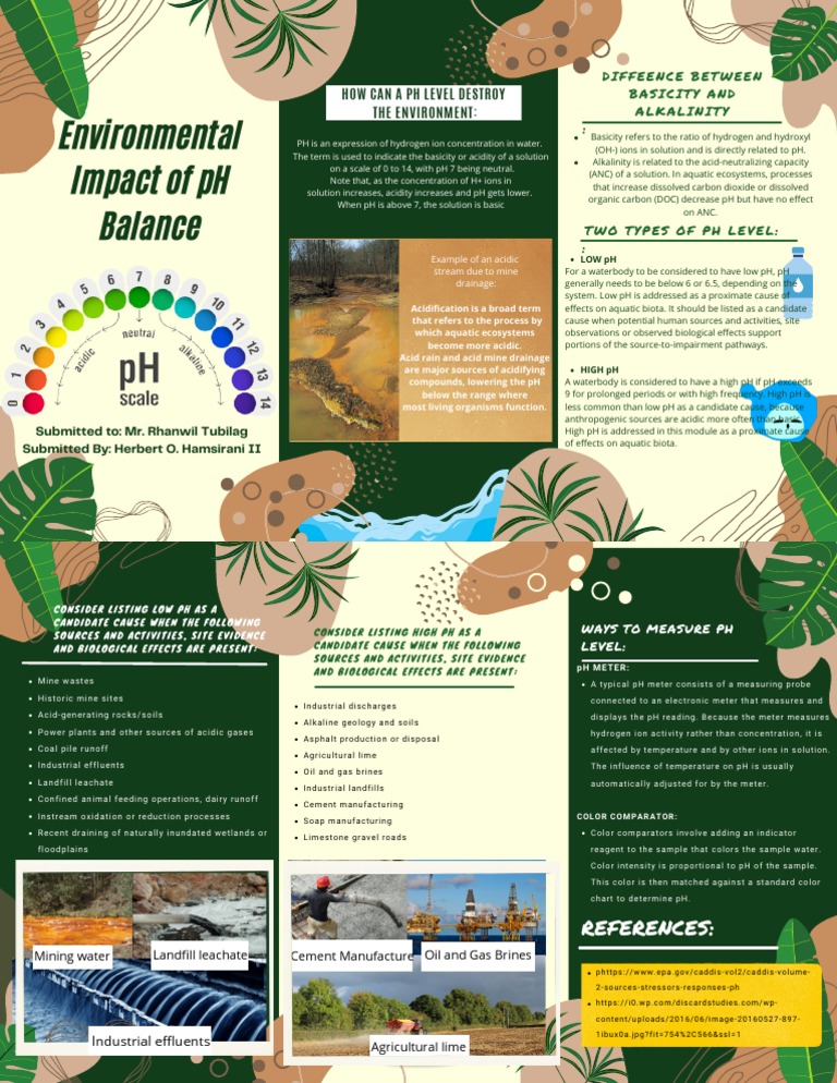 Environmental Impact of PH Balance: How Can A PH Level Destroy The ...