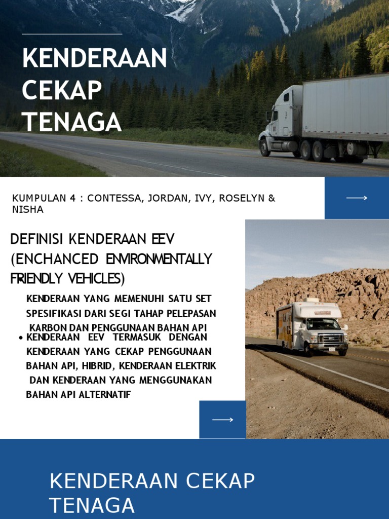 Kenderaan Cekap Tenaga (Kumpulan 4) | PDF