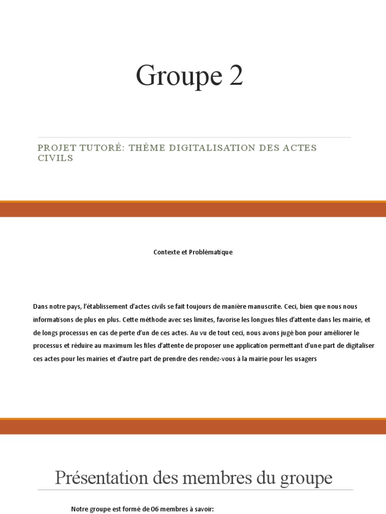 Groupe 2 Keyce Yaoundé B1 Projet Tuteuré 2 Rapport 1 | PDF ...