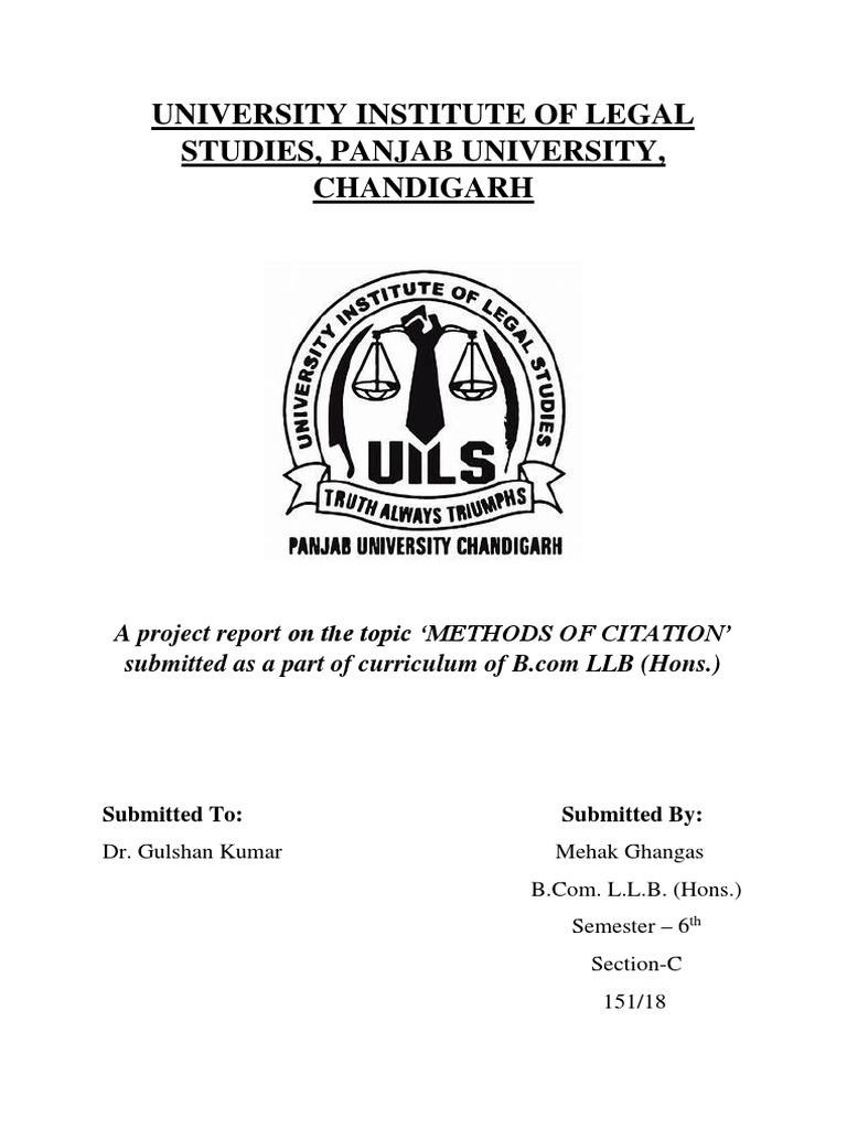 Research Methodology Project-1 | Download Free PDF | Citation | Apa Style