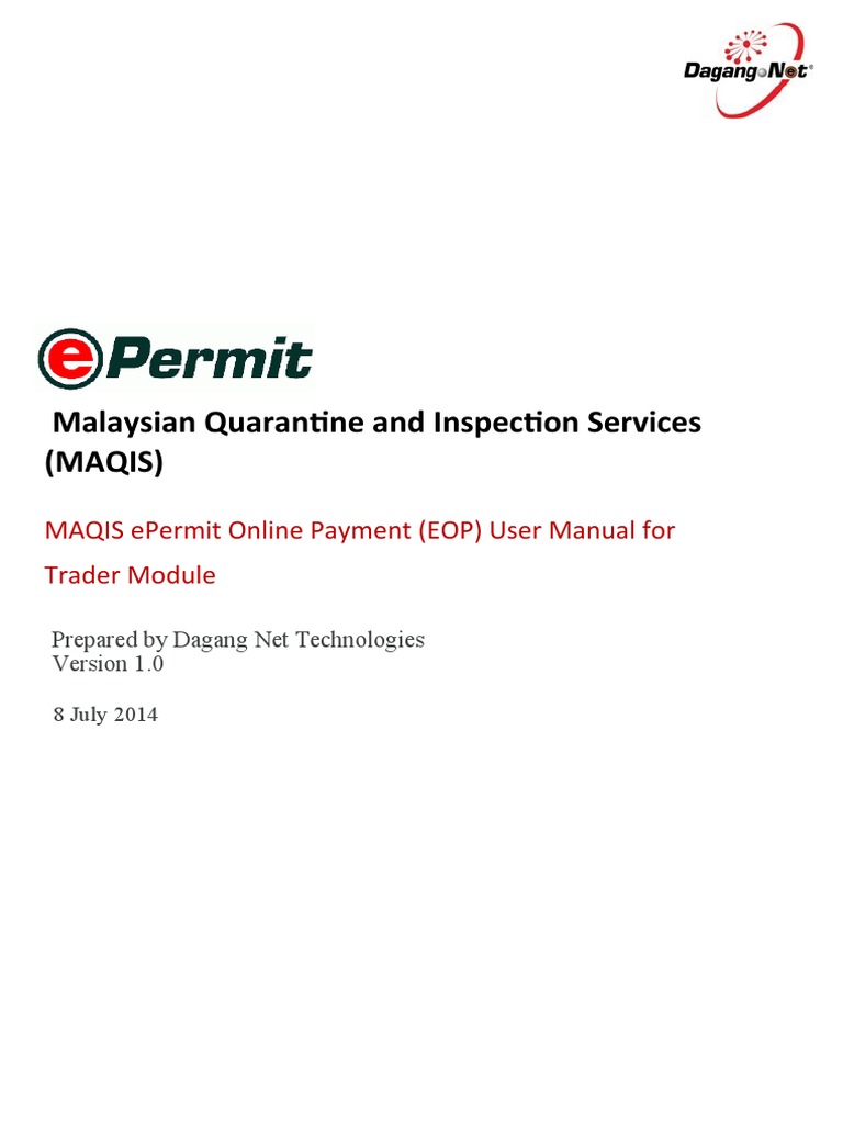 MAQIS Epermit Online Payment | PDF | Internet Explorer | Software