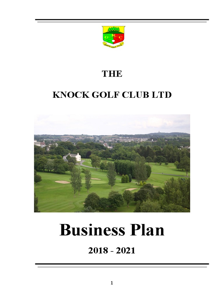 Business Plan: THE Knock Golf Club LTD | PDF | Audit