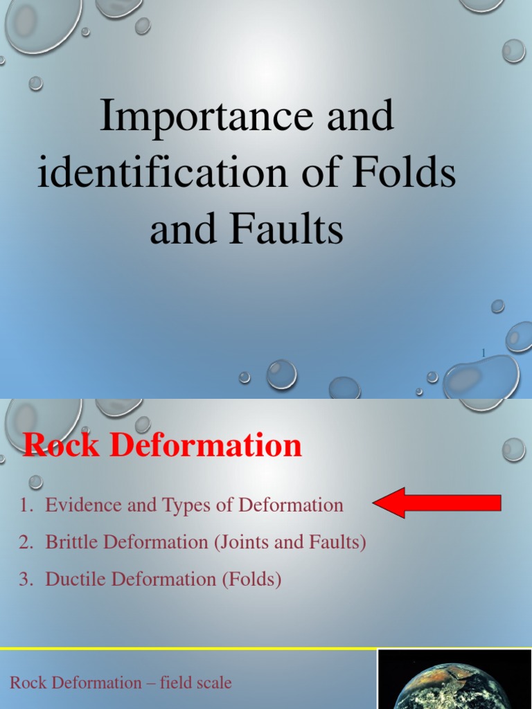Importance and Identification of Folds and Faults | PDF | Fault ...