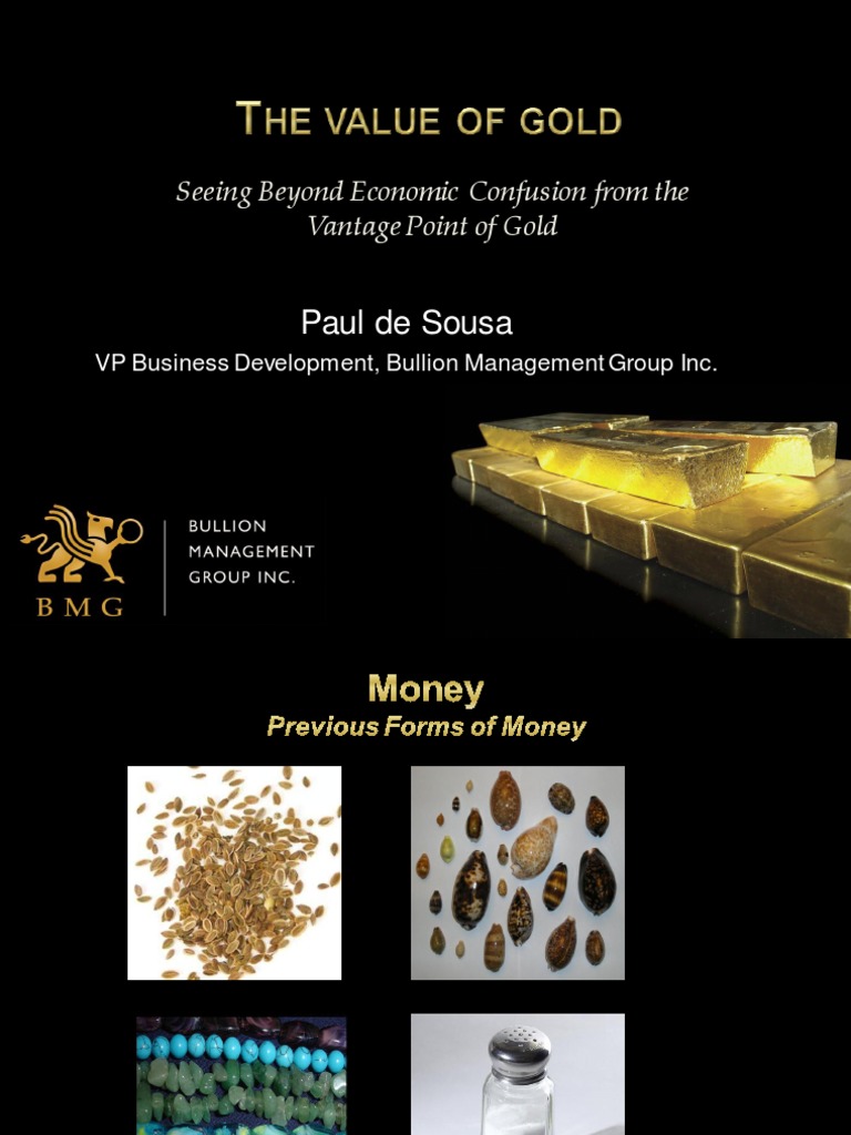 Value of Gold | PDF | Law