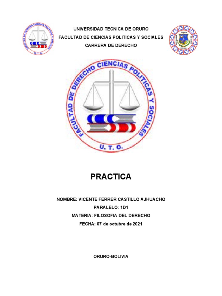 Practica Vicente Castillo 1d1 | PDF | Axiología | Crimen y violencia