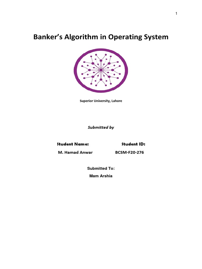 Banker's Algorithm in Operating System | PDF | Mathematical Logic ...