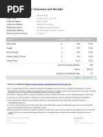 Zomato Invoice | PDF | Invoice | Public Finance