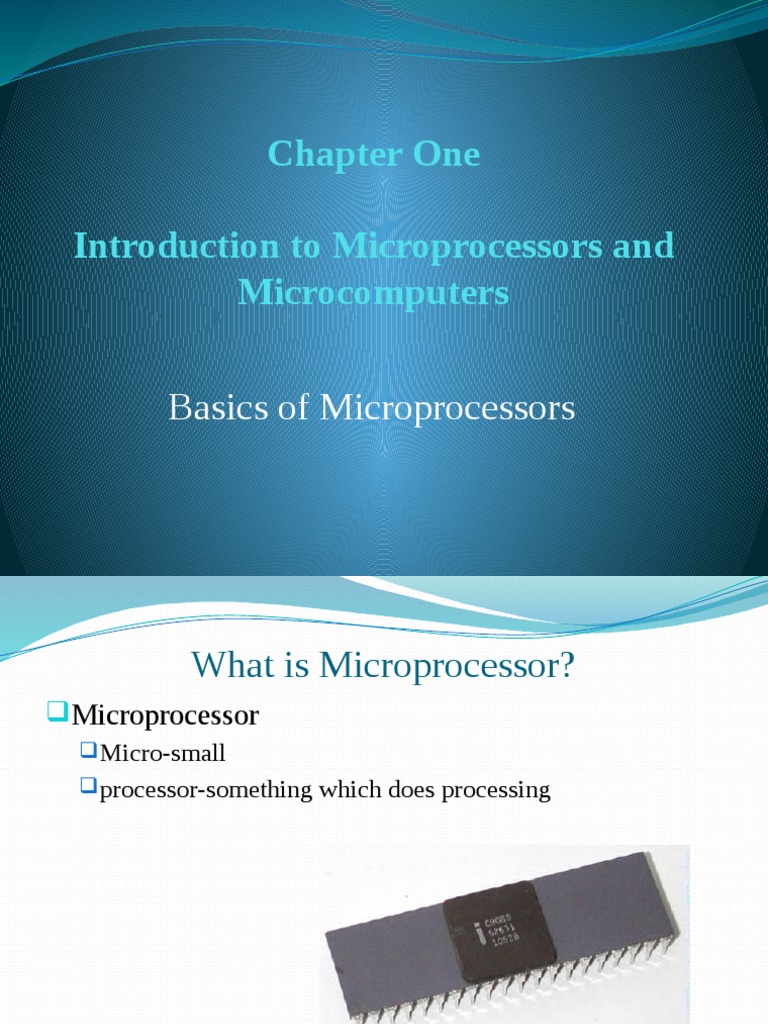 An Introduction to Microprocessors, Microcomputers, and Microcontrollers | PDF | Microcontroller ...