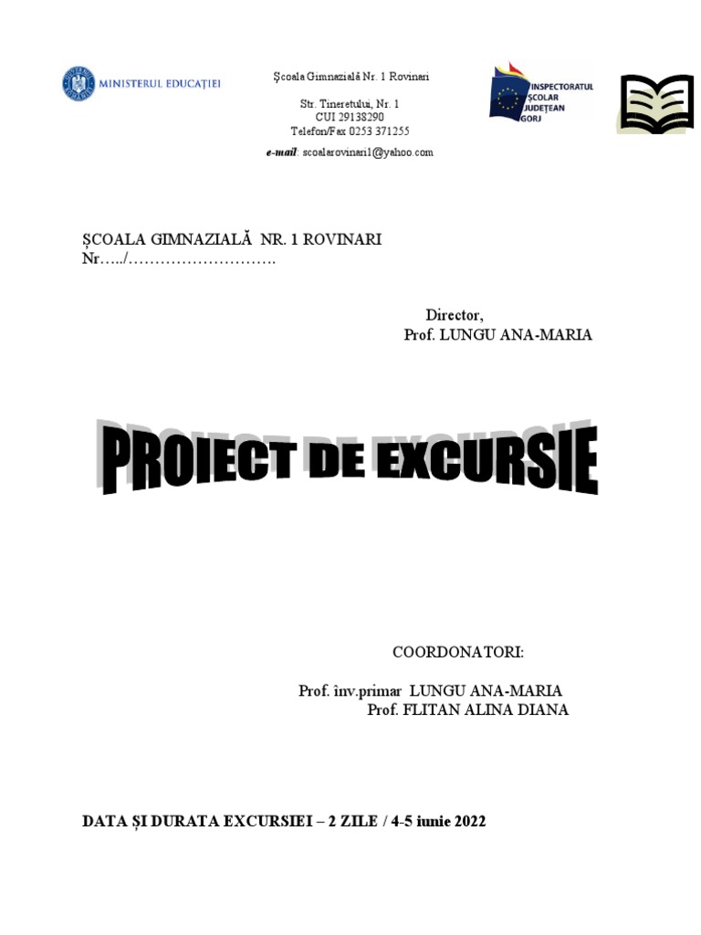 EXCURSIE Valcea 2022 | PDF