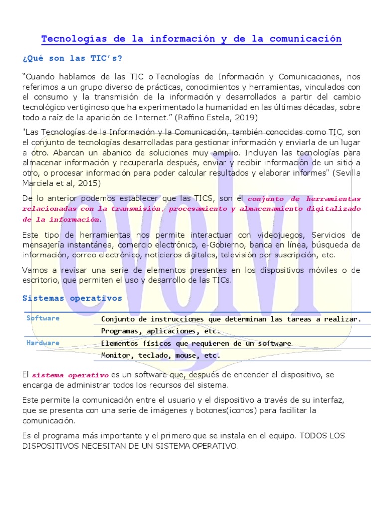 Guia De Tics 2021 Pearson Pdf Hoja De Cálculo Tecnología De