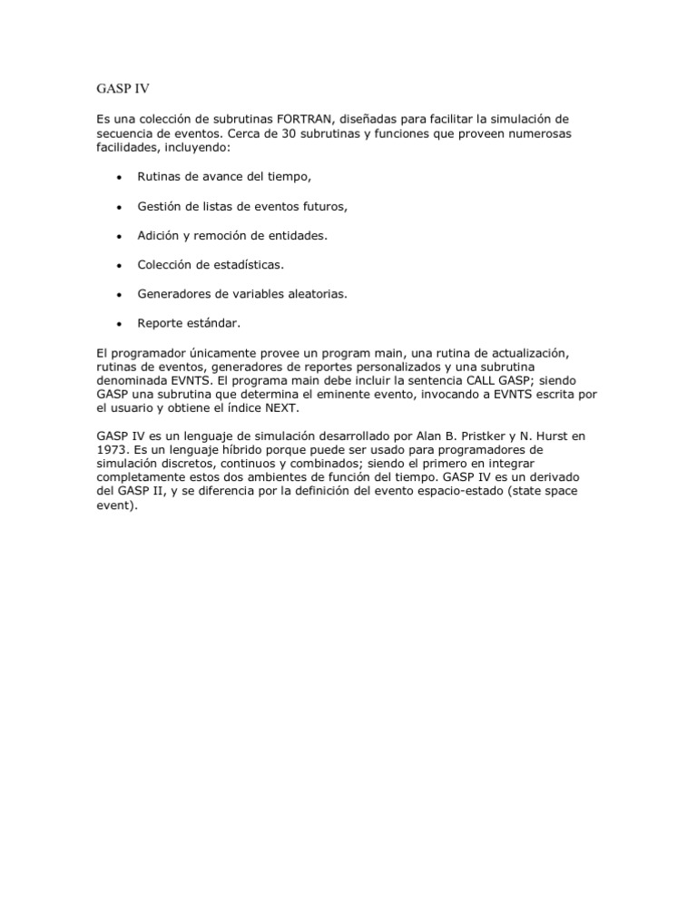 Gasp Iv | PDF | Informática