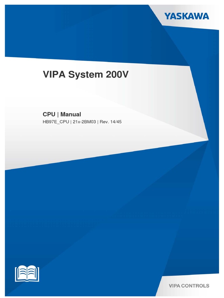 VIPA System 200V: CPU - Manual | PDF | Electrical Connector ...