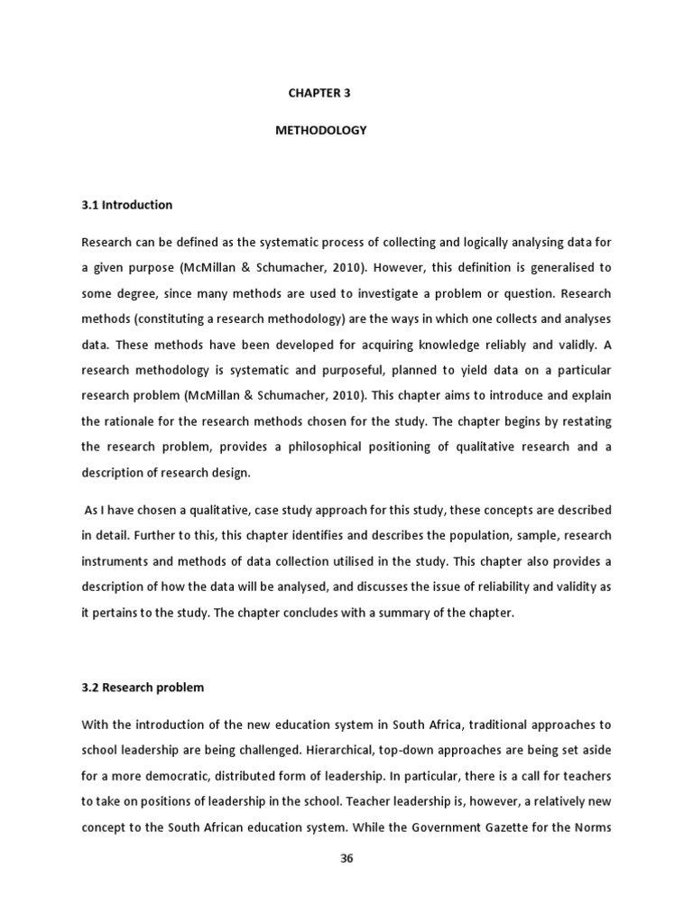 Chapter 3 | PDF | Qualitative Research | Case Study