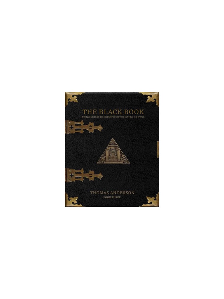 Thomas Anderson - The Black Book | PDF