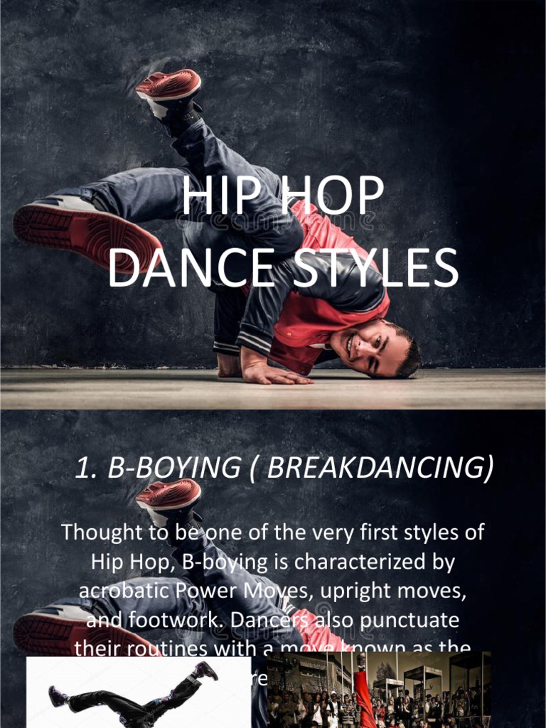 Hip Hop Dance Styles | PDF | Dances | African American Music