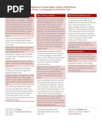 Shadowrun 5E Magic Cheat Sheet | PDF | Magic (Paranormal) | Paranormal