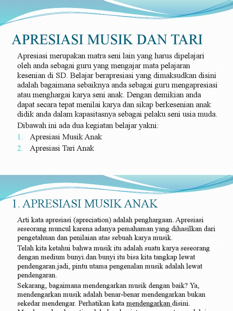Modul 9. APresiasi Musik Dan Tari | PDF