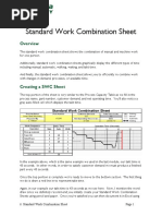 Standard Work Combination Table | PDF