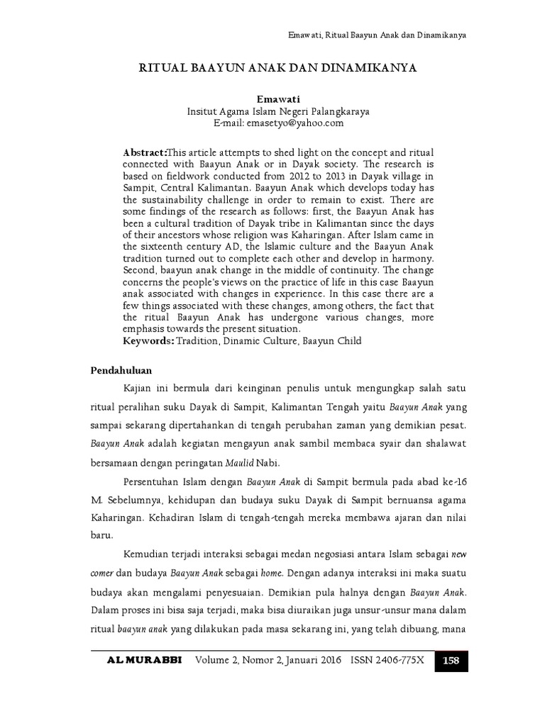 Artikel Bu Ema | PDF | Kesehatan Holistik | Agama & Spiritualitas