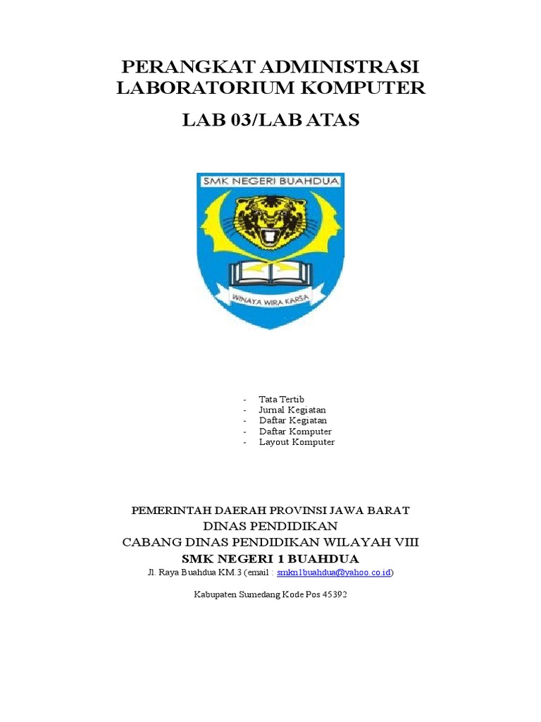Administrasi Laboratorium Komputer | PDF