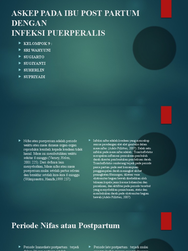 Post Partum Infeksi | PDF