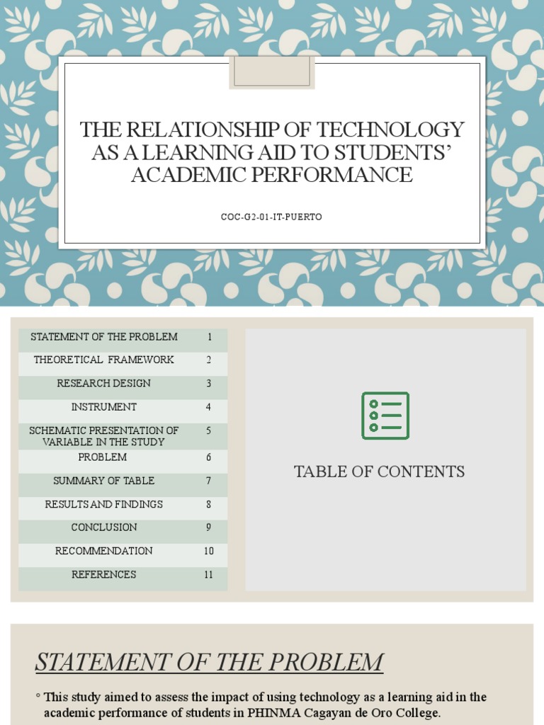 Tech's Impact on Student Success | PDF | Educational Technology ...