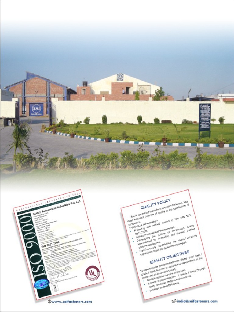 SAI - Company Profile | PDF