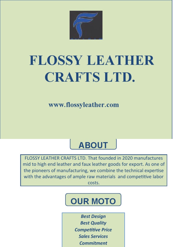 Factory Profile Flossy | PDF | Sewing | Employment
