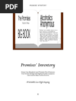 AA Promises | PDF | The Big Book (Alcoholics Anonymous) | Alcoholism