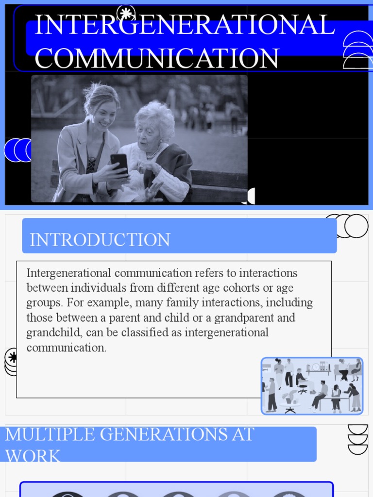 Intergenerational Communication Guide | PDF | Communication | Mentorship