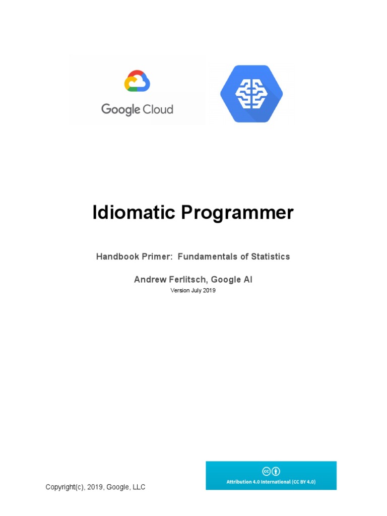 The Idiomatic Programmer - Statistics Primer | PDF | Standard Deviation | Errors And Residuals