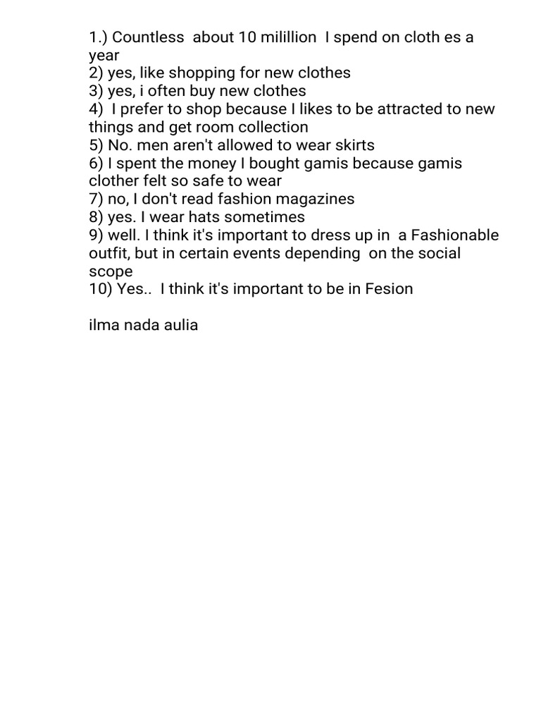 Edited - Ilma Nada - Tugas Pertemuan Tanggal 5 Oktober 2021 | PDF | Travel | Home & Garden