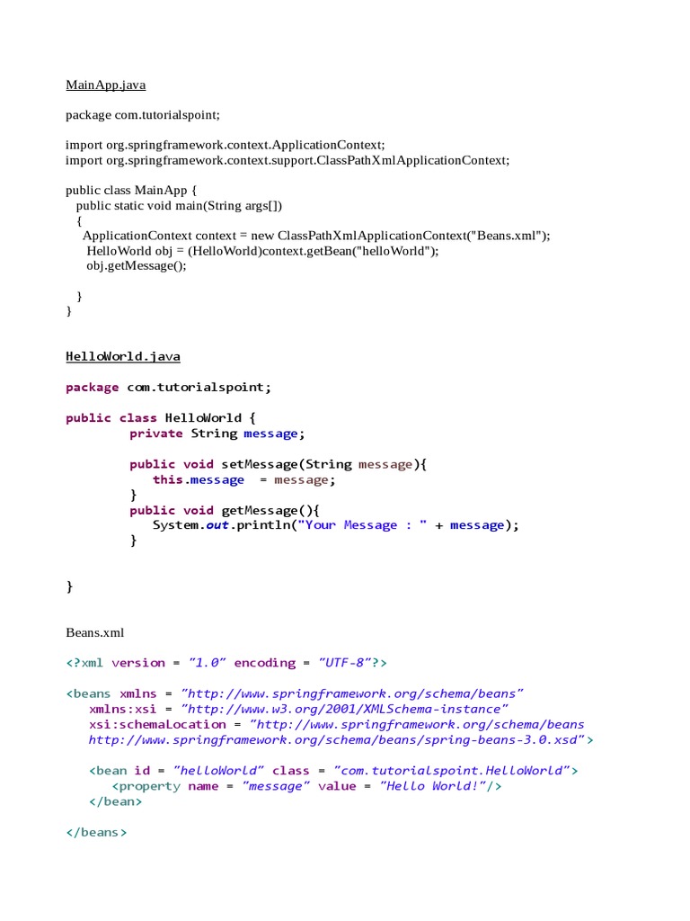 Package Public Class Private Public Void This Public Void: Message ...