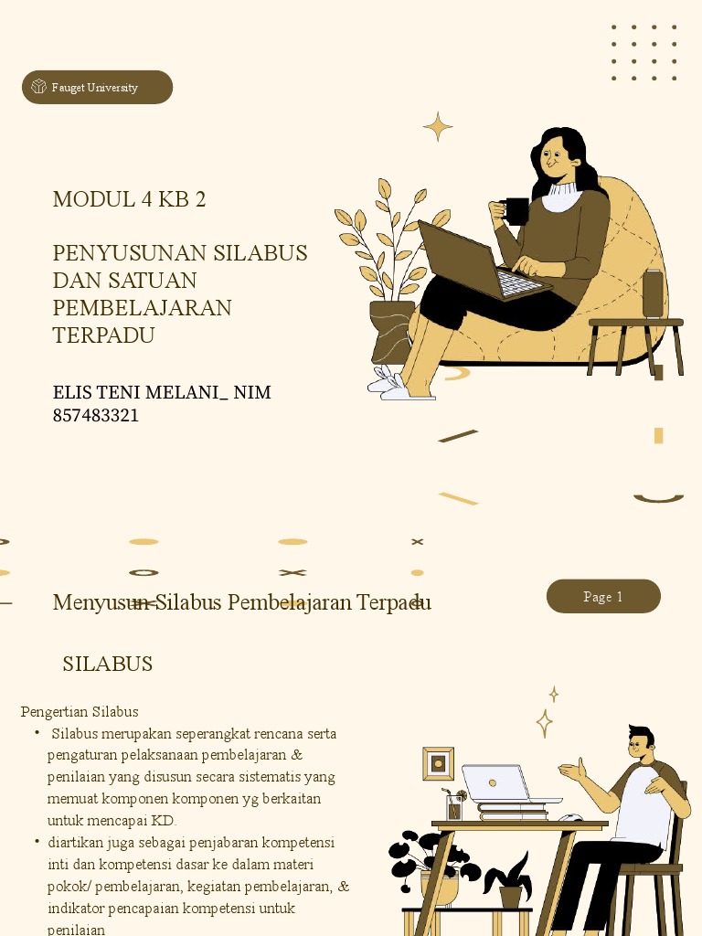 Presentasi Elis Teni Melani Modul 4 KB 2 | PDF