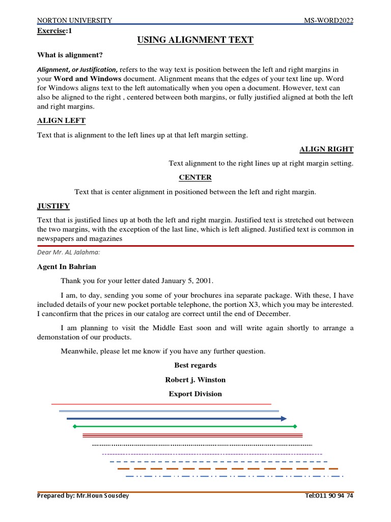 Using Alignment Text: Exercise:1 | PDF | Transaction Account | Banks