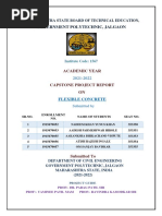 MSBTE Diploma Project Report Templet | PDF | Design | Cognition