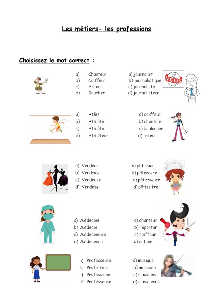 Les Metiers | PDF