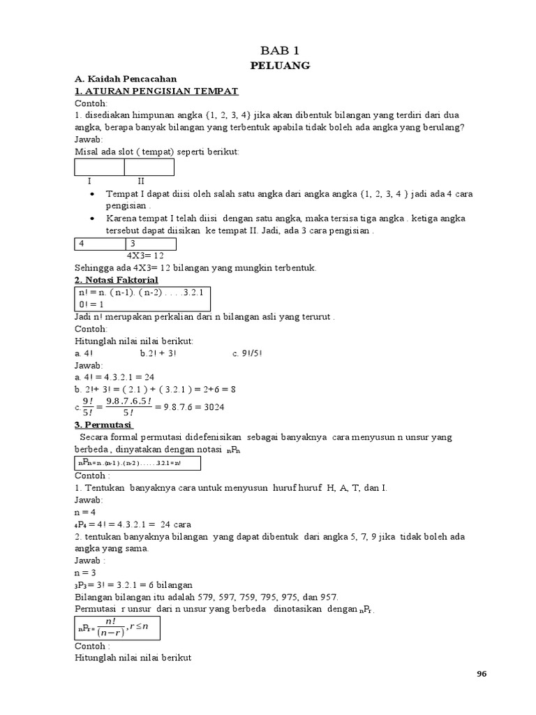 Rumus Statistika Matematika | PDF | Seni & Disiplin Bahasa | Metode ...