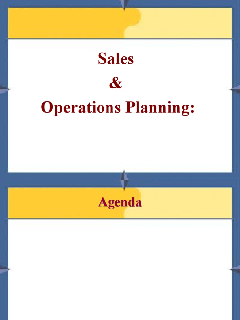 SNOP | PDF | Supply Chain | Inventory