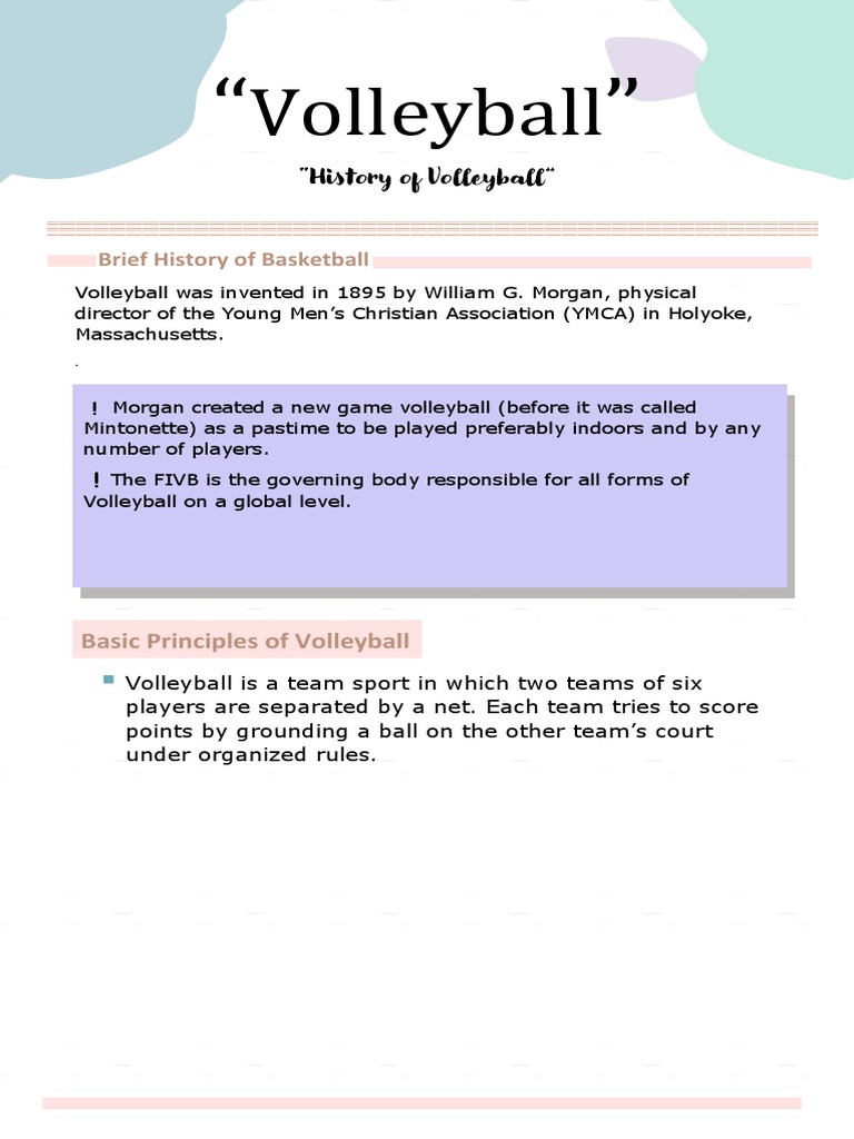Pe 104 - Lecture Notes-Volleyball | PDF | Volleyball | Ball Games