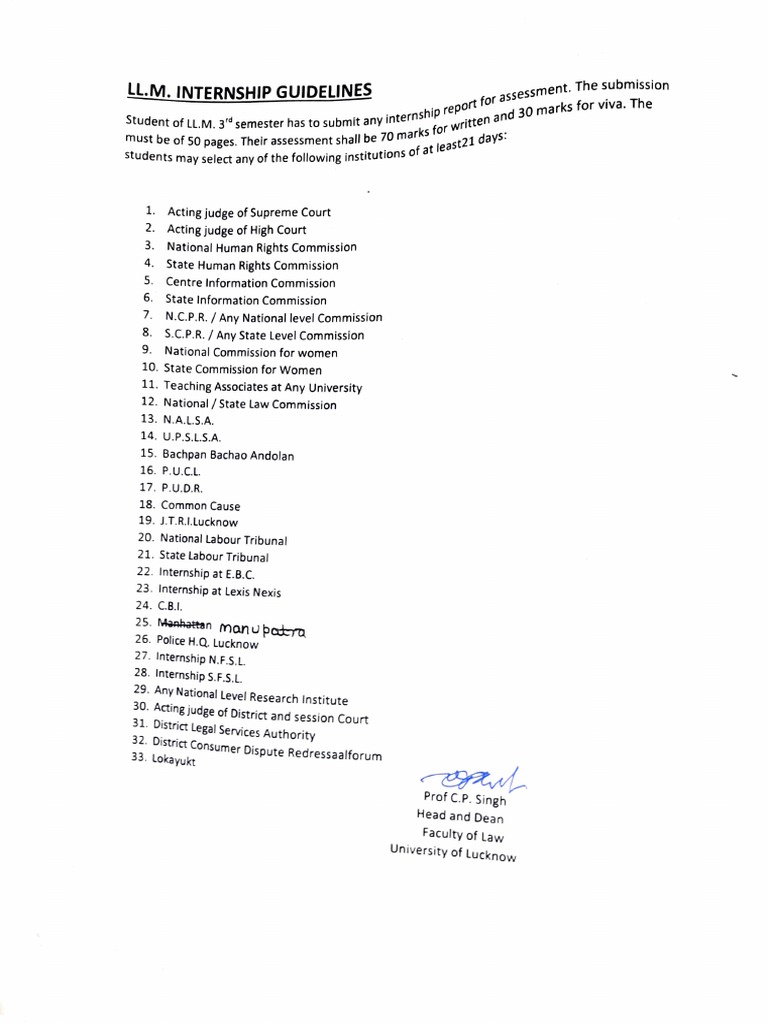 Internship Program Guidelines | PDF | Government Institutions | Legal ...