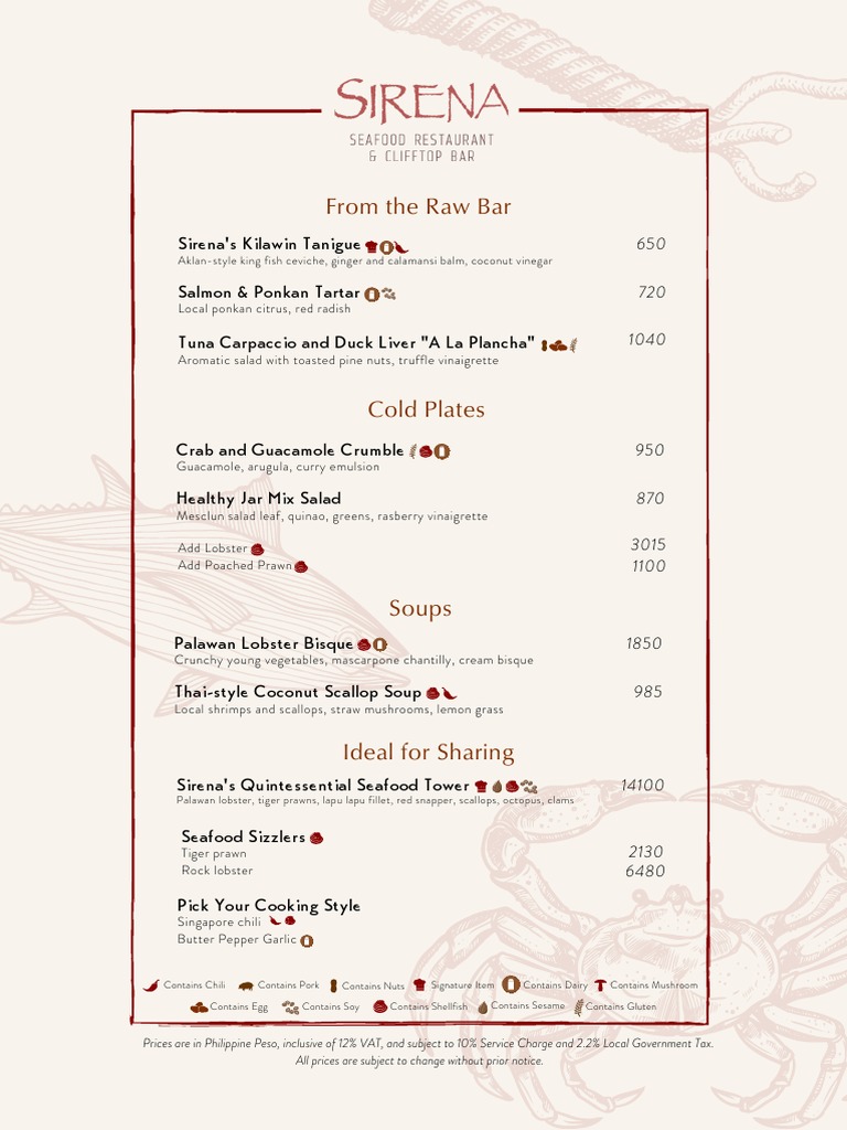 From The Raw Bar: Aklan-Style King Fish Ceviche, Ginger and Calamansi ...