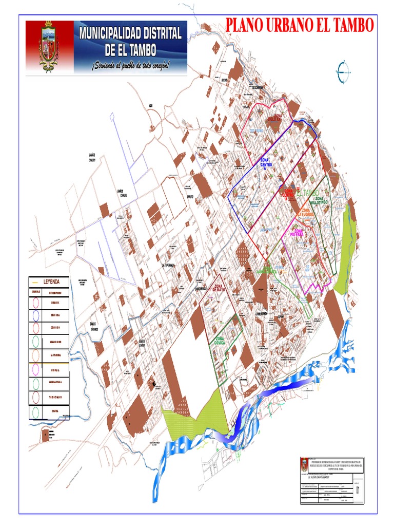 Plano de El Tambo 2017 | PDF