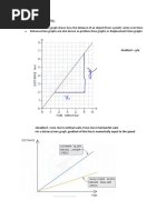 Graphs Graphing Comparison | PDF | Speed | Acceleration