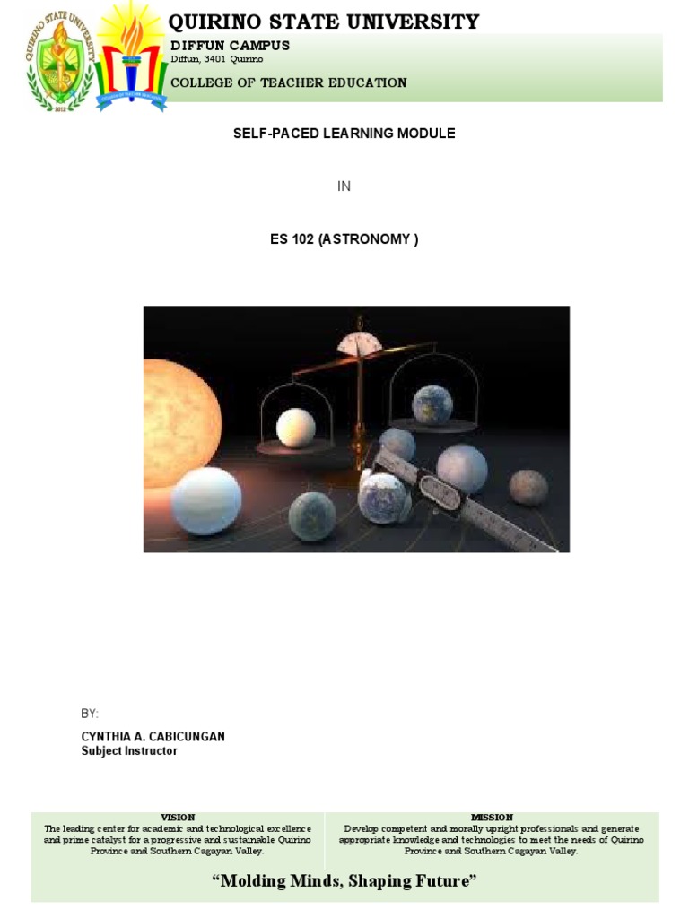 Ch2 Astro W8 The Earth Moon System | PDF | Moon | Earth
