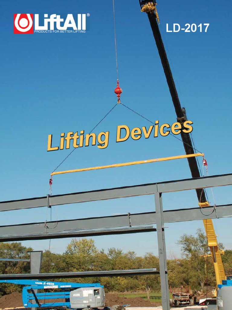 2017 Lifting Device Catalog | PDF | Crane (Machine) | Pipe (Fluid ...