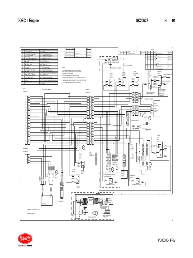 Diagrama Ddec Ii | PDF | Transportation Engineering | Equipment