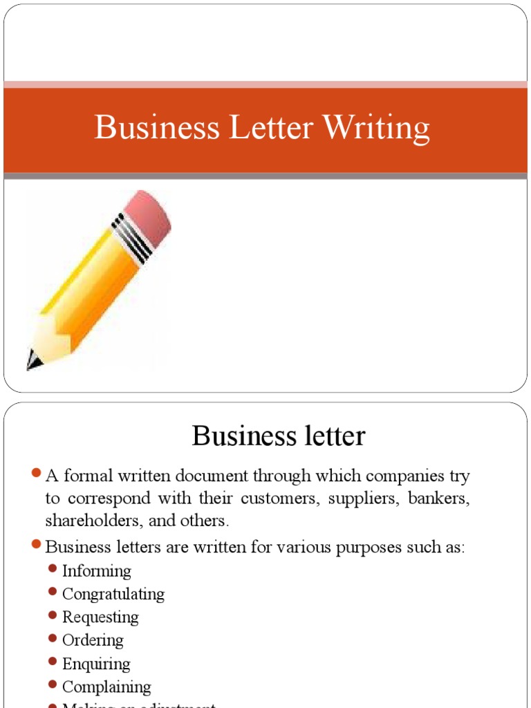 Business Letter Writing Essentials | PDF | Linguistics | Writing
