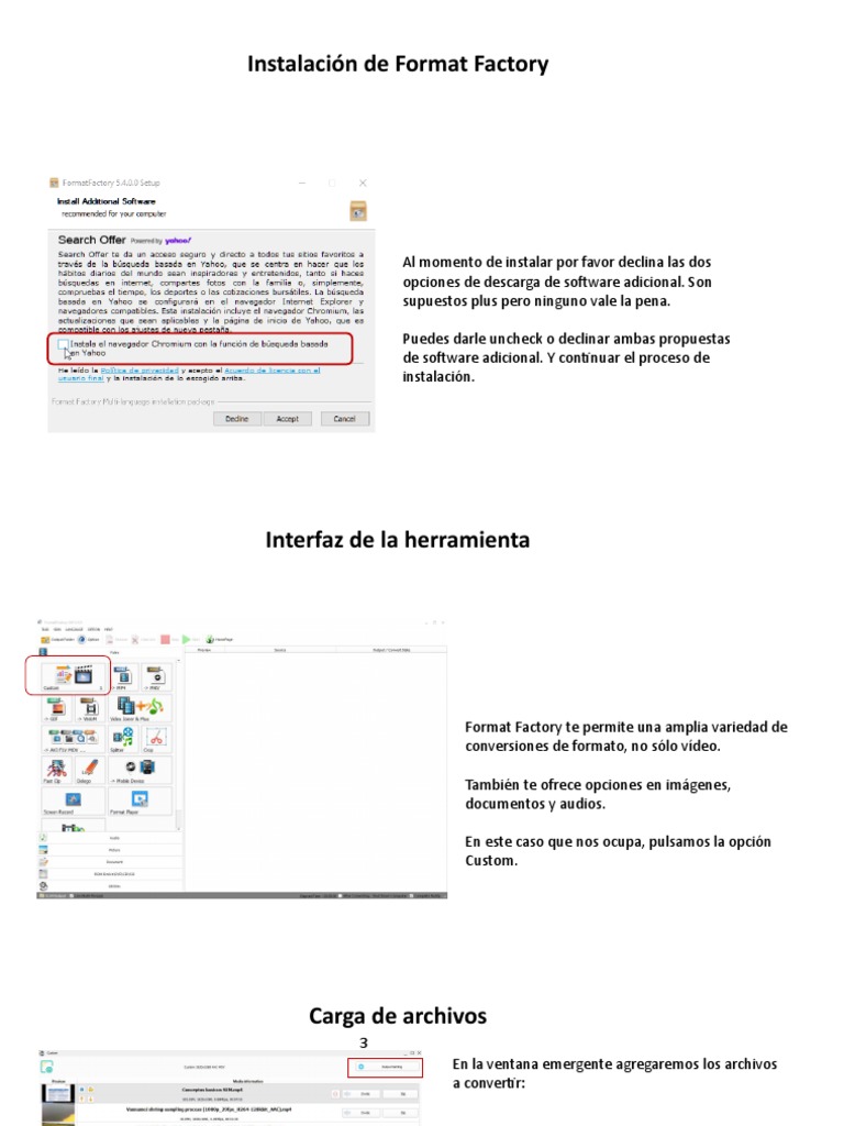 Instalación Y Configuración De Format Factory Para Optimizar Videos